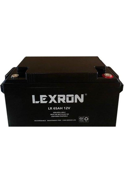 Lexron Akü 12V - 65AH