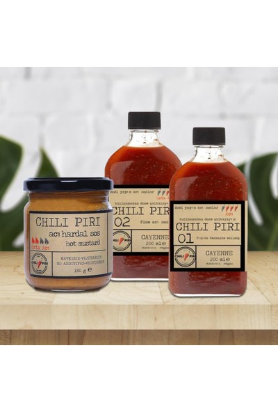 Hayfene Chili Piri Sos Seti Hayfene Chili Piri Sos Seti