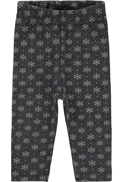 Civil Baby Kız Bebek Tayt 6-18 Ay Siyah