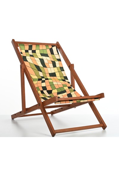 Towdoo Katlanır Ahşap Şezlong