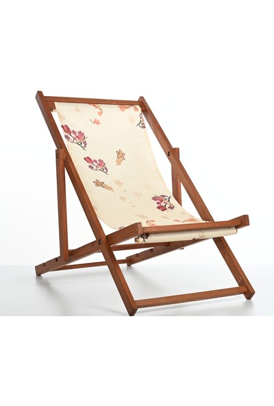 Towdoo Katlanır Ahşap Şezlong