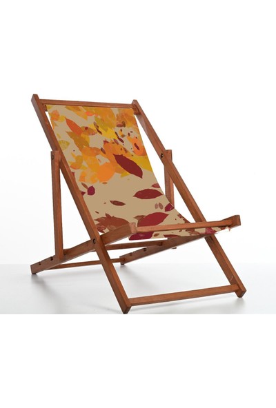 Towdoo Katlanır Ahşap Şezlong