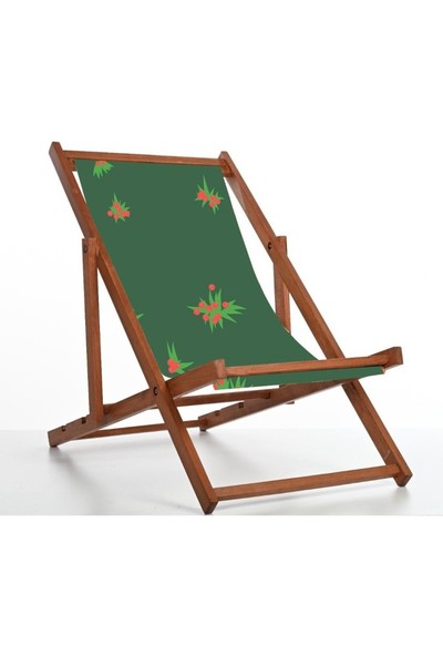 Towdoo Katlanır Ahşap Şezlong