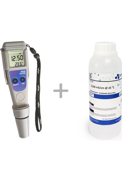 Adwa AD32 Tds Ölçer Ec Iletkenlik Ölçer Ekonomik Set