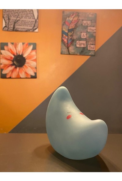 Meow Art Design Meow Ay Dede Gece Lambası