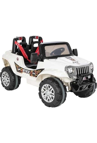 Pilsan Attack Çift Kişilik Uzaktan Kumandalı 12V Akülü Araba Beyaz 05-272 Çekilişi Pilsan Attack Çift Kişilik Uzaktan Kumandalı 12V Akülü Araba Beyaz 05-272 Çekilişi