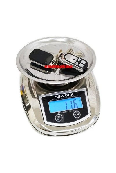 Emir Dönerci Terazisi Döner Terazisi Komple Paslanmaz Terazi 1 kg