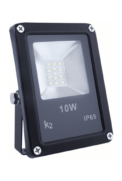 K2 Global K2 10W 6500K Beyaz Slim LED Projektör K2 Global K2 10W 6500K Beyaz Slim LED Projektör