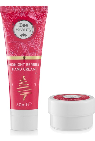 Bee Beauty Midnight Berries El Kremi 30 ml + Dudak Kremi 10 gr Seti
