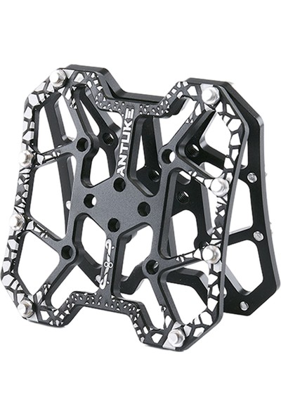 Homyl 2 Adet Bisiklet Clipless Pedallar Platformu Adaptörü Dağ Yol Bisiklet Döngüsü Siyah (Yurt Dışından)