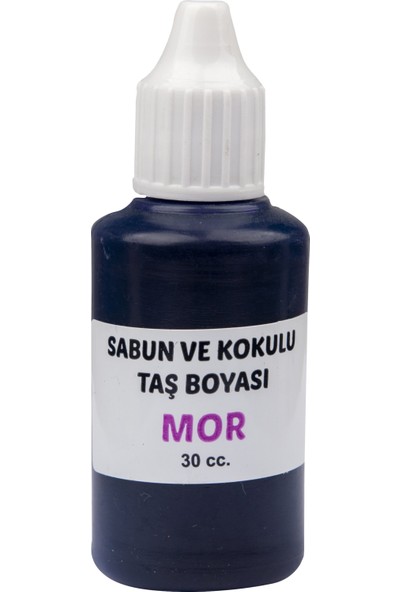 Başak Kimya Mor Taş Boyası 30 cc