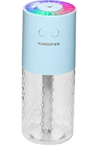 Flameer 200 ml Taşınabilir Mini Hava Nemlendiricisi - Mavi (Yurt Dışından)