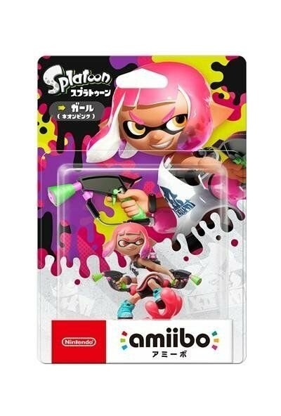 YaSu Nintendo Amiibo Inkling Girl Splatoon Series Switch Wii Nadir Neon Pembe (Yurt Dışından) YaSu Nintendo Amiibo Inkling Girl Splatoon Series Switch Wii Nadir Neon Pembe (Yurt Dışından)