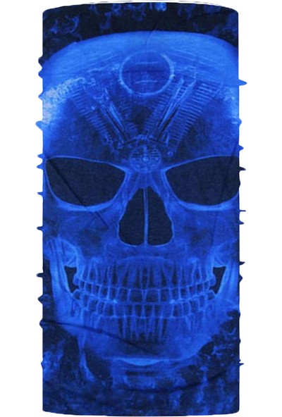 Knmaster X-Ray Bisiklet Motosiklet Outdoor Çok Amaçlı Buff Bandana Boyunluk