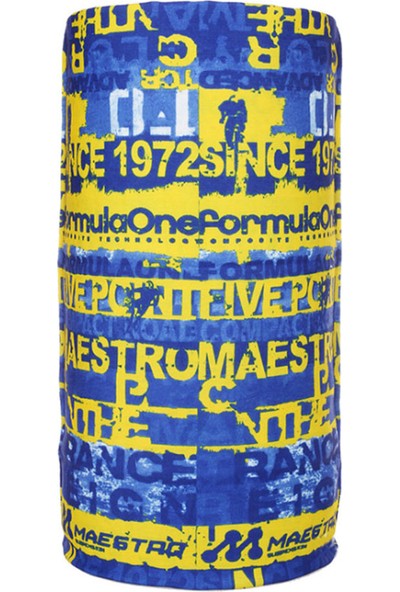 Knmaster Formula Bisiklet Motosiklet Outdoor Çok Amaçlı Buff Bandana Boyunluk