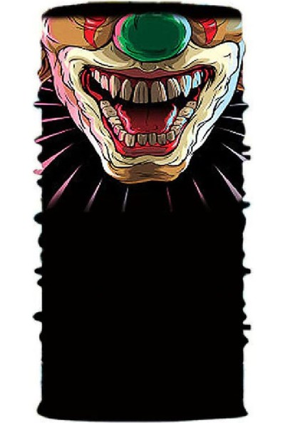 Knmaster Mad Man Bisiklet Motosiklet Outdoor Çok Amaçlı Buff Bandana Boyunluk