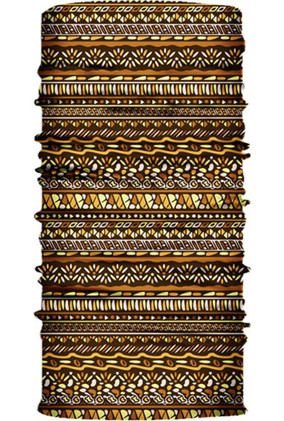 Knmaster Inca Bisiklet Motosiklet Outdoor Çok Amaçlı Buff Bandana Boyunluk