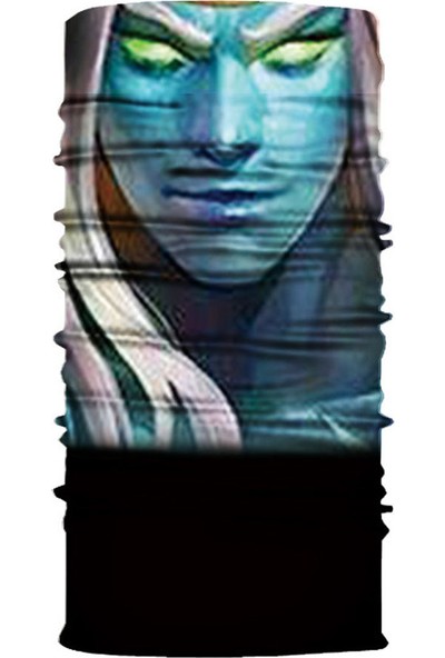 Knmaster Mystery Bisiklet Motosiklet Outdoor Çok Amaçlı Buff Bandana Boyunluk