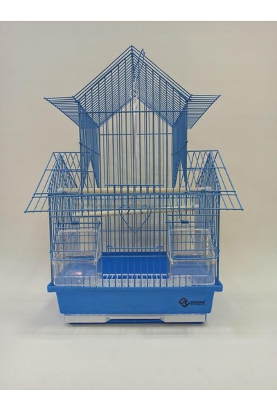 Dayang Çinevi Kafes Mavi 30 x 23 x 46 cm