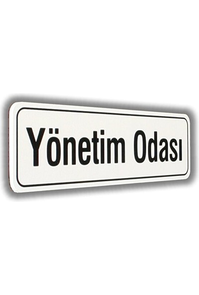 Pass Pano Pvc Kapı Isimliği Yönetim Odası 7X25 Cm. Pass Pano Pvc Kapı Isimliği Yönetim Odası 7X25 Cm.