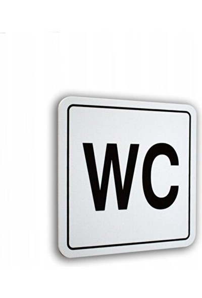 Pass Pano Pvc Sembol Wc 12X12 Cm. Pass Pano Pvc Sembol Wc 12X12 Cm.