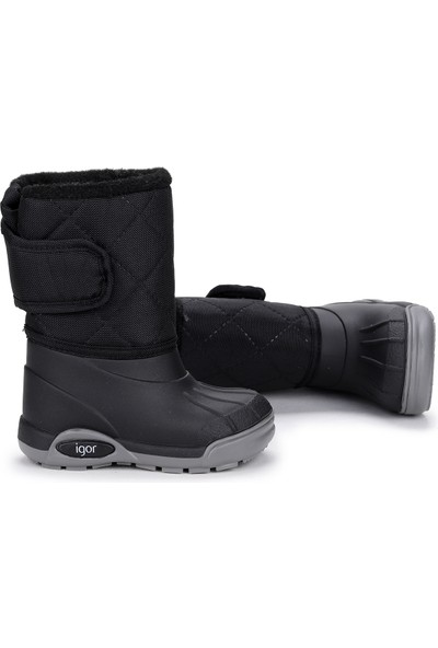 İGOR W10209 Topo Skı Nylon Erkek/kız Çocuk Su Geçirmez Yağmur Kar Botu Siyah İGOR W10209 Topo Skı Nylon Erkek/kız Çocuk Su Geçirmez Yağmur Kar Botu Siyah