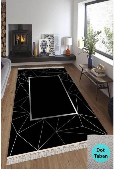 Dechomy Antibakteriyel Kaymaz Dot Taban Halı