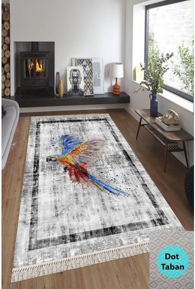 Dechomy Antibakteriyel Kaymaz Dot Taban Halı