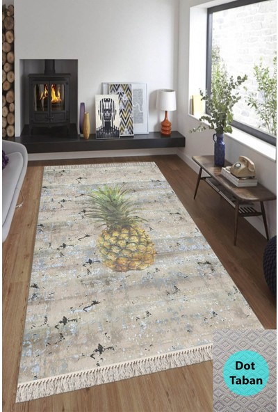 Dechomy Antibakteriyel Kaymaz Dot Taban Halı