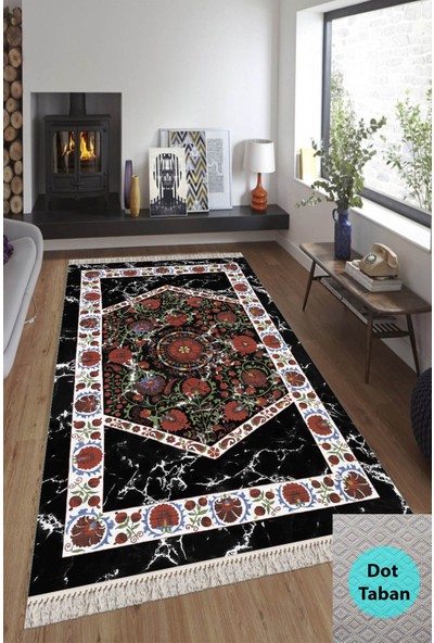 Dechomy Antibakteriyel Kaymaz Dot Taban Halı
