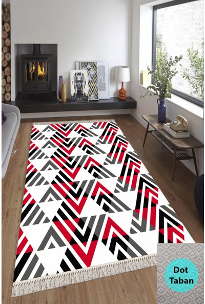 Dechomy Antibakteriyel Kaymaz Dot Taban Halı