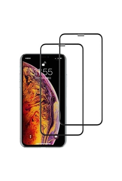 E-TicaShop Apple iPhone 13 / 13 Pro Ekran Koruyucu Toz Korumalı Izgaralı Ekran Koruyucu