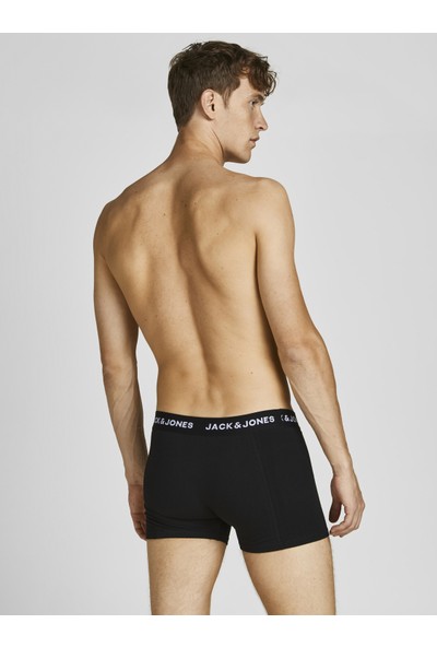 Jack & Jones 5'li Düz Renk Logolu Boxer Jack & Jones 5'li Düz Renk Logolu Boxer