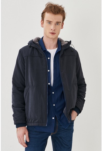 Regular Fit Normal Kesim Mont