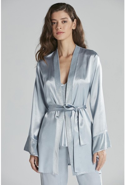 Pierre Cardin Kadife Saten 3'lü Pijama Takım - 2040 Pierre Cardin Kadife Saten 3'lü Pijama Takım - 2040