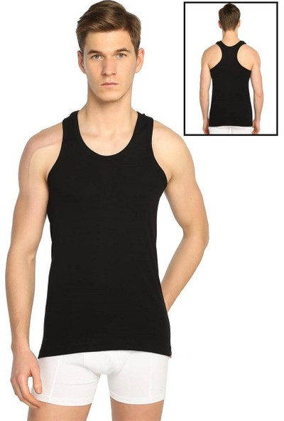 Tutku Erkek Elastan Likralı Esnek Spor Rambo Atlet 6'lı Siyah Tutku Erkek Elastan Likralı Esnek Spor Rambo Atlet 6'lı Siyah