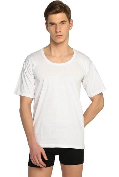 Tutku Erkek Penye 12'li Açık Yaka Yarım Kollu Fanila Beyaz Tutku Erkek Penye 12'li Açık Yaka Yarım Kollu Fanila Beyaz