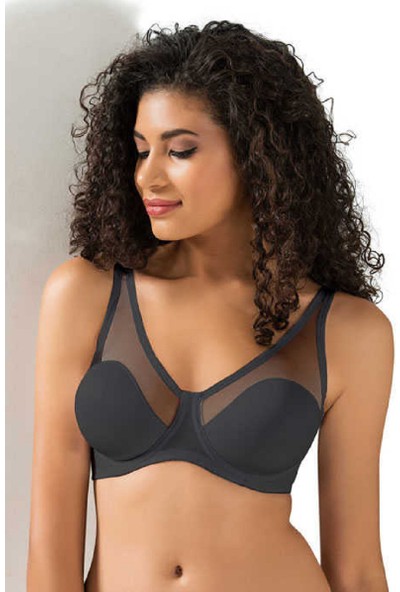 Le Jardin 9200 Linda Siyah Toparlayıcı Tül Cup Sütyen Le Jardin 9200 Linda Siyah Toparlayıcı Tül Cup Sütyen