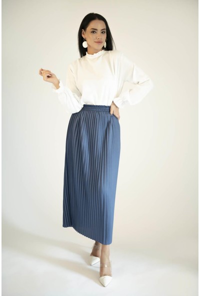 Meys Piliseli Beli Lastikli Etek