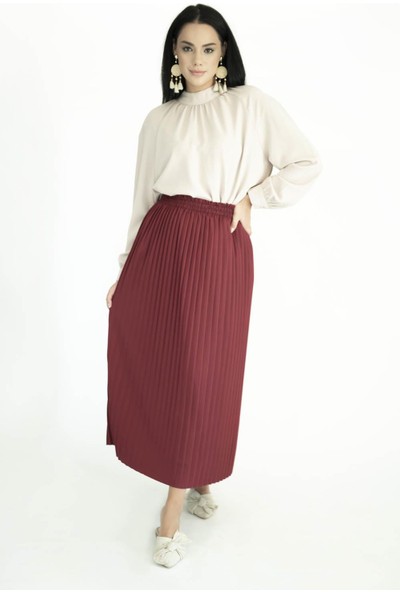 Meys Piliseli Beli Lastikli Etek