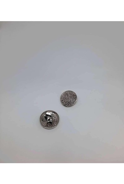 İmren Aksesuar Düğme Gold Kaplamalı 2 cm Metal Düğme 1 Paket 2 Adet İmren Aksesuar Düğme Gold Kaplamalı 2 cm Metal Düğme 1 Paket 2 Adet