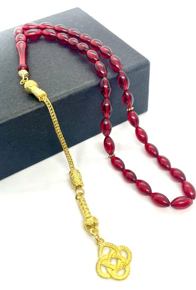 Hediye Kutusu Toz Kehribar Tesbih