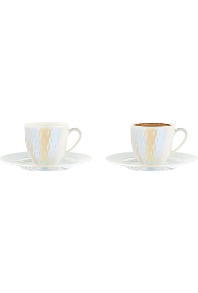 English Home Sali Porselen 2 Kişilik Kahve Fincan Takımı 100 ml Sedef English Home Sali Porselen 2 Kişilik Kahve Fincan Takımı 100 ml Sedef