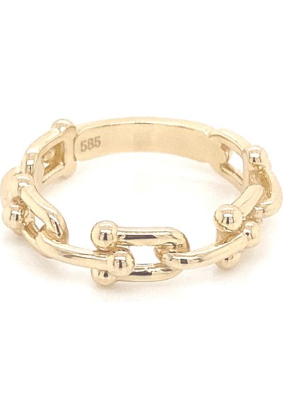 Zümrüt Kuyumculuk 14 Ayar Altın Tiffany Kadın Yüzük Zümrüt Kuyumculuk 14 Ayar Altın Tiffany Kadın Yüzük