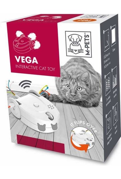 M-Pets M-Pets Vega Interaktif Kedi Oyuncağı White M-Pets M-Pets Vega Interaktif Kedi Oyuncağı White