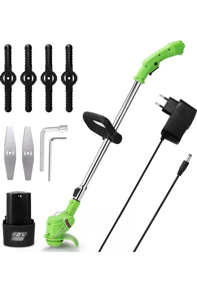 Beauty Life Elektrikli Çim Biçme Makinesi Şarj Edilebilir Li-Ion (Yurt Dışından)