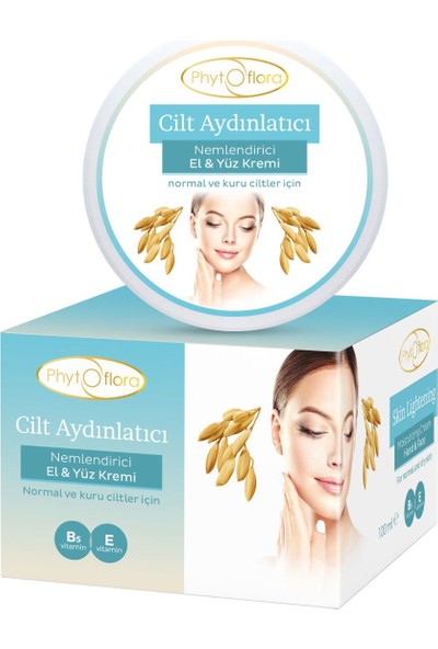 Cilt Aydınlatıcı Nemlendirici El ve Yüz Kremi 100 ml