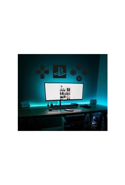 Dekor Hediyelik Playstation Logo Konsol Simgeleri Tablo