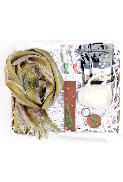 Kutnium Silk & Accessories Shiny Hediye Kutusu - Zeytin Yeşili Kutnium Silk & Accessories Shiny Hediye Kutusu - Zeytin Yeşili