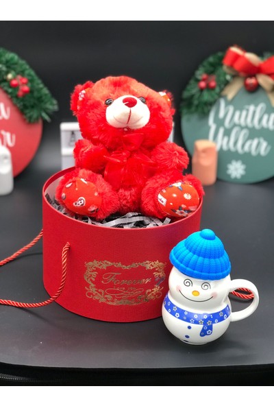 Kent Bazaar Yılbaşına Özel Kardan Adam Kupa ve Ayıcık Seti Kent Bazaar Yılbaşına Özel Kardan Adam Kupa ve Ayıcık Seti